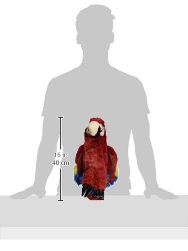 Folkmanis Scarlet Macaw Hand Puppet | Buy online at The Nile